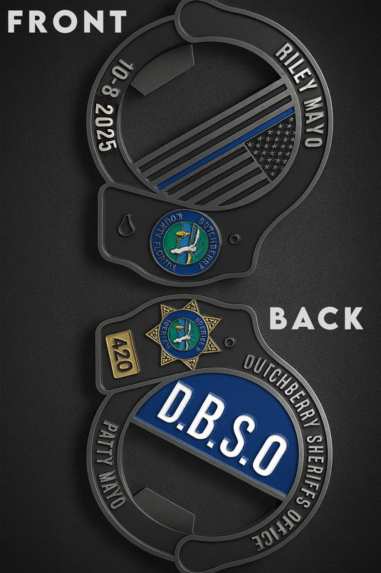 Signed DBSO Challenge Coin (Series #001) – Patty Mayo